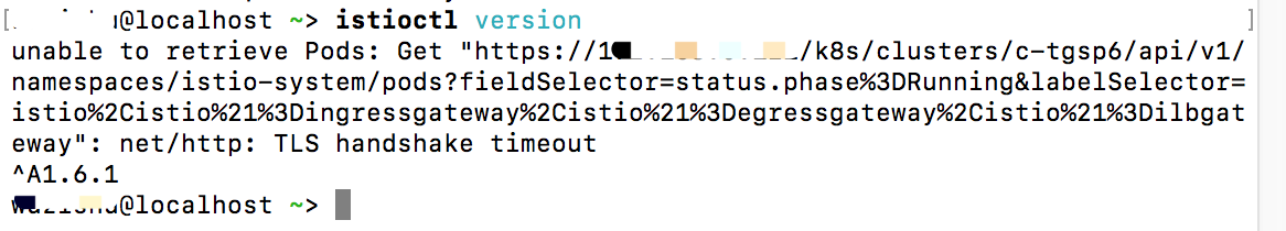 Istioctl With Net Tls Handshake Timeout Error · Issue 24483 · Istioistio · Github