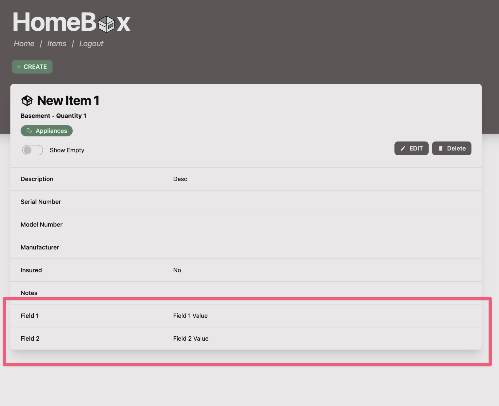 Ability to add order numbers to an item · Issue #84 · hay-kot/homebox · GitHub