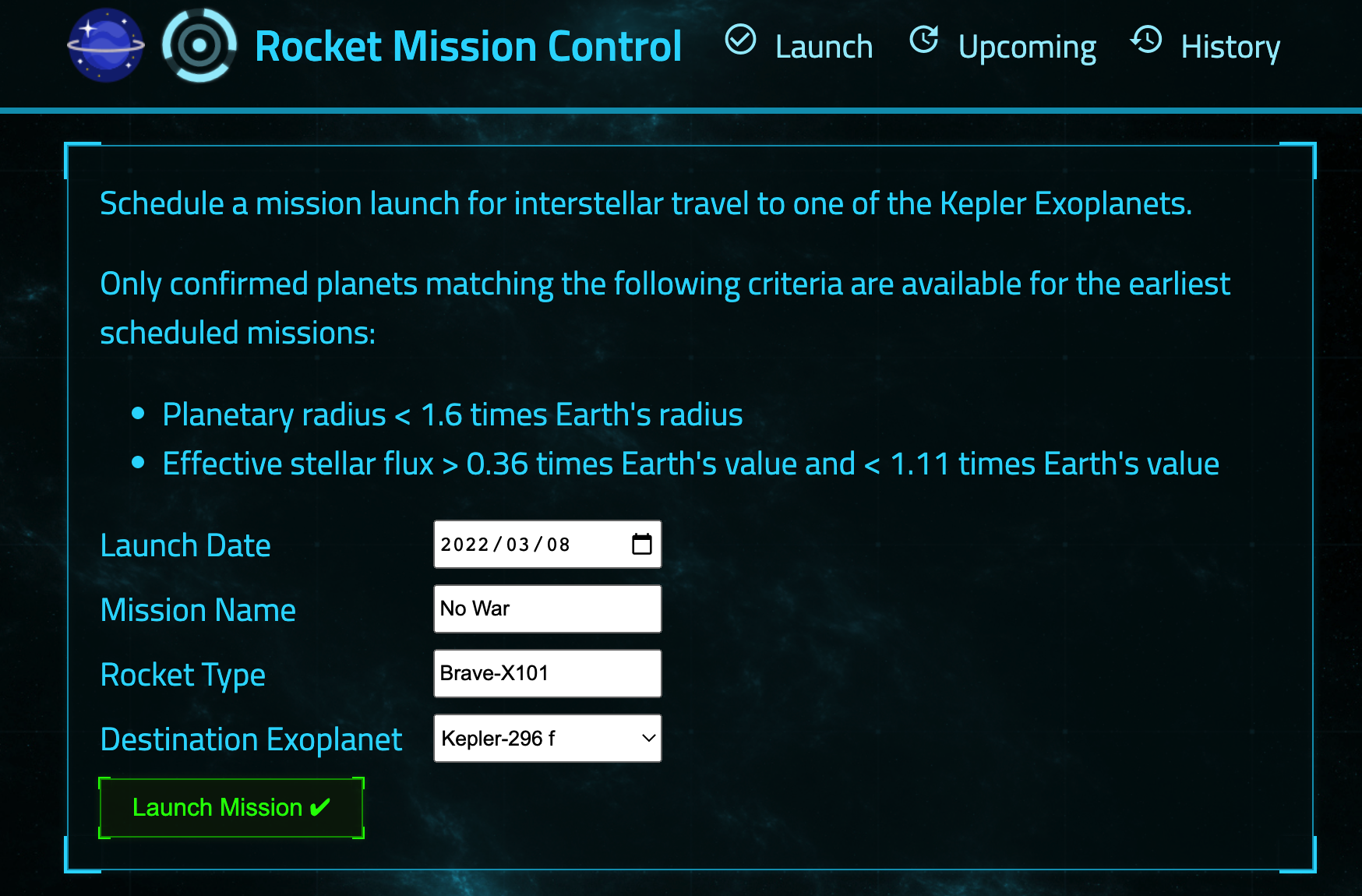 GitHub - ycleo/rocket-mission: A simulation dashboard of rocket mission ...