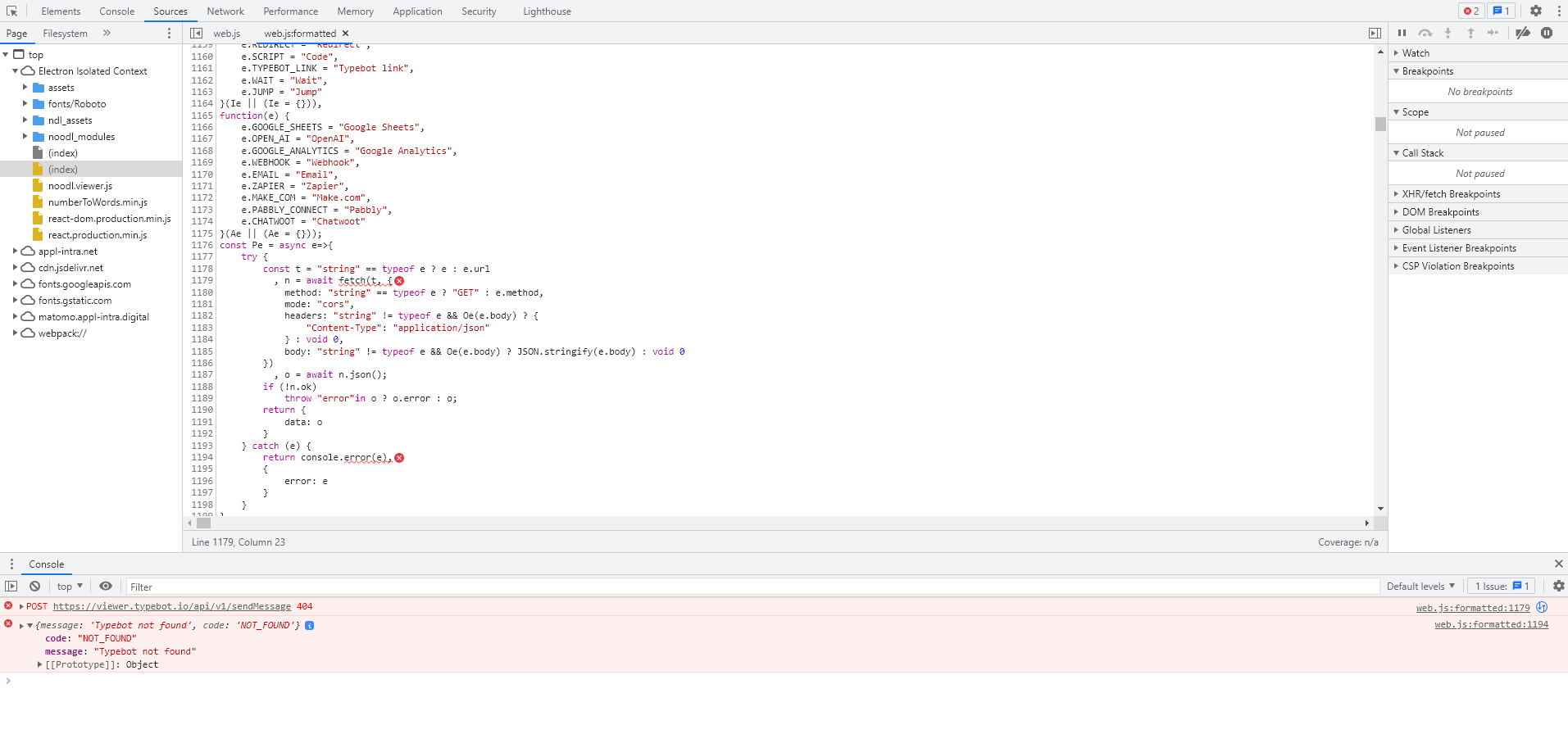 Embed (Script) : "The bot you're looking for doesn't exist" on retrigger · Issue #382 ...