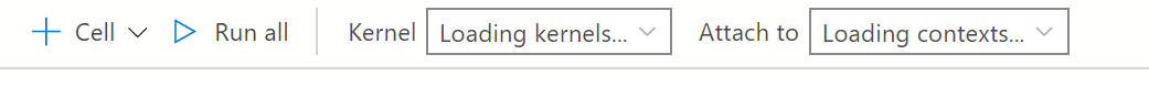 Notebook Kernel doesn't load; and "Could not display contents: Cannot read property 'layout' of ...