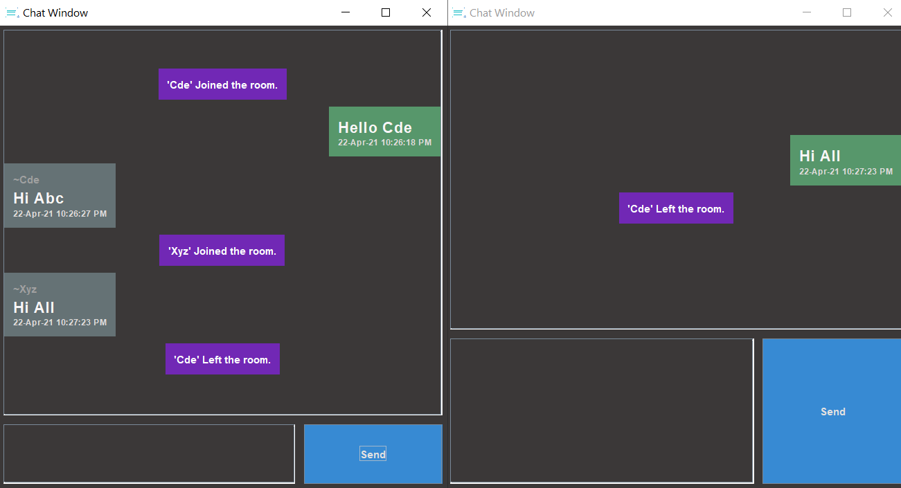 GitHub - PaulleDemon/ChatBox: A group chat application using socket programming