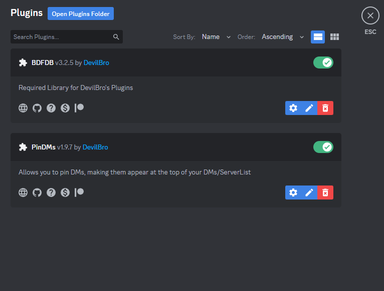 [BUG] - PLUGIN/THEMENAME · Issue #2306 · mwittrien/BetterDiscordAddons · GitHub