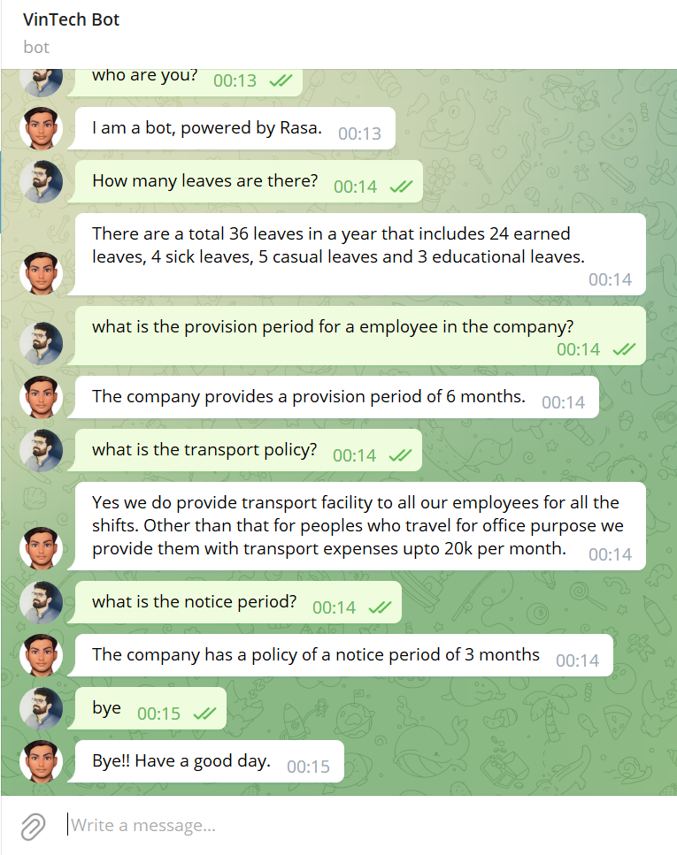 GitHub - kapil36/HR-Chatbot-with-Telegram-UI: Building Human Resource chatbot using RASA ...