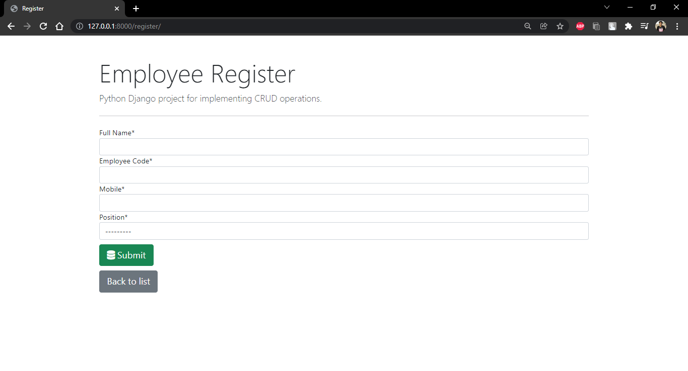 GitHub - Anik-Bardhan/Employee-List: CRUD(Create Read Update Delete ...