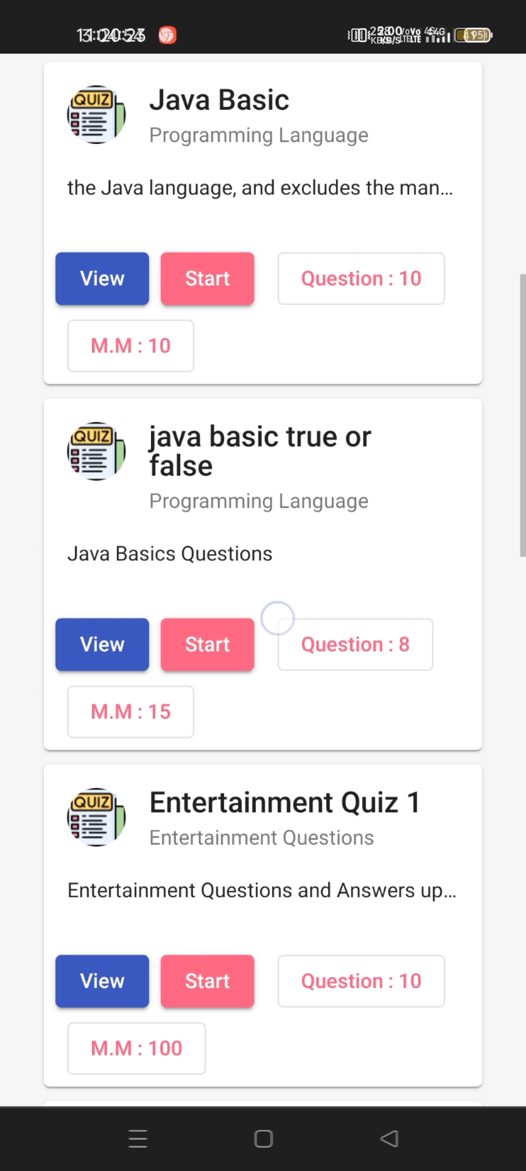 GitHub - suzelkhan1177/Quiz-Application: Anguler and Spring boot And Java Project