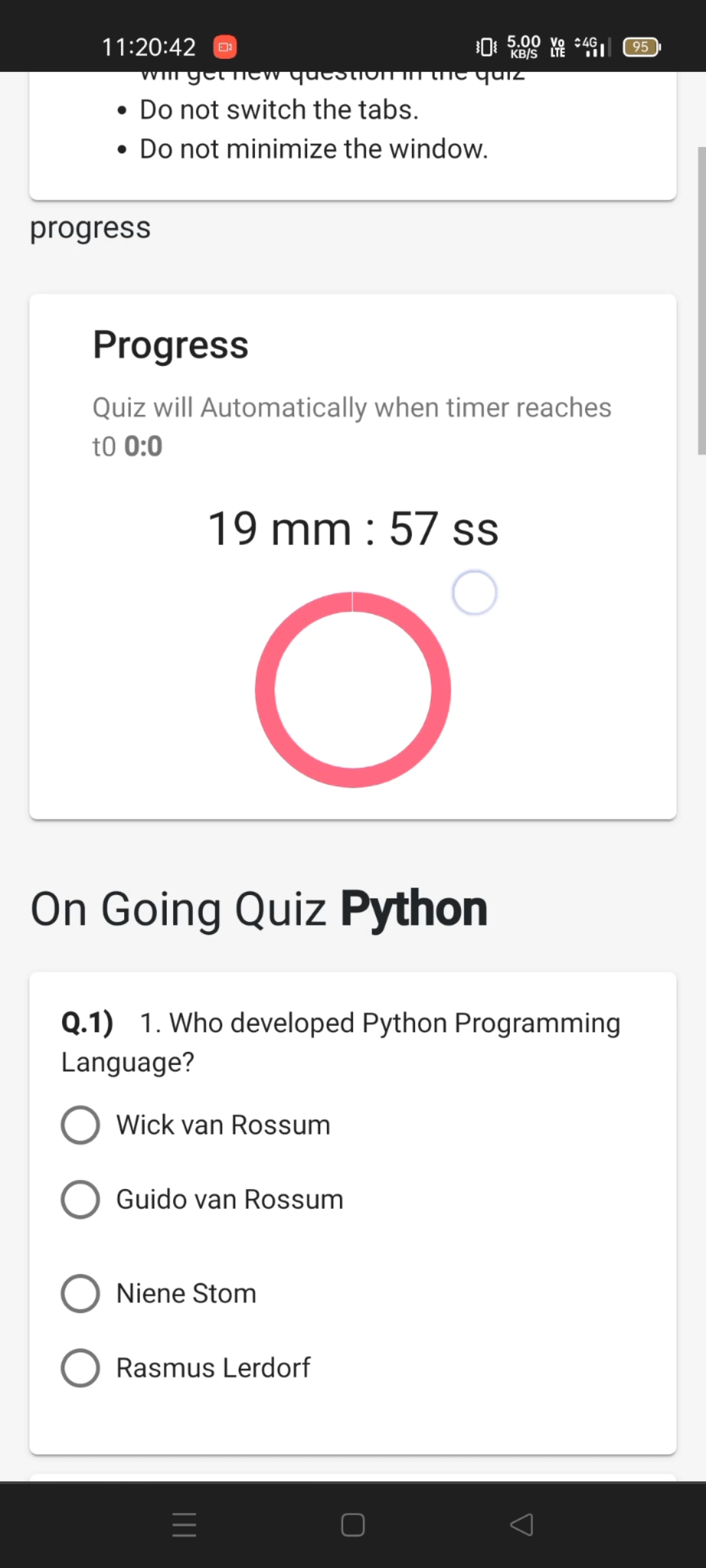 GitHub - suzelkhan1177/Quiz-Application: Anguler and Spring boot And Java Project