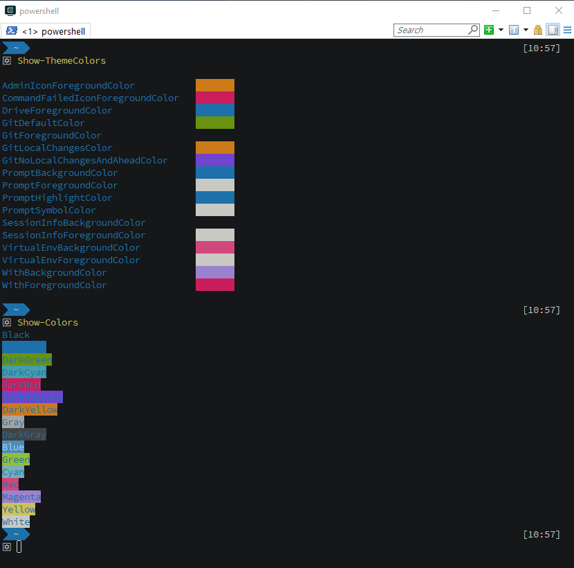 Cmder text color · Issue #129 · JanDeDobbeleer/oh-my-posh2 · GitHub