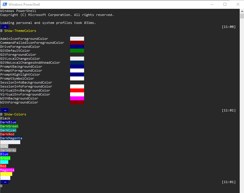 Cmder text color · Issue #129 · JanDeDobbeleer/oh-my-posh2 · GitHub