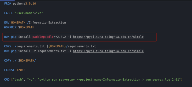 使用dockerfile构建镜像，安装paddlepaddle失败 · Issue #53688 · PaddlePaddle/Paddle · GitHub