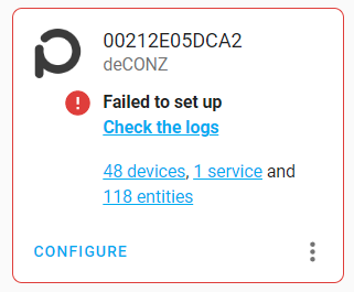 Deconz Integration failed to start after Core update · Issue #74675 ...