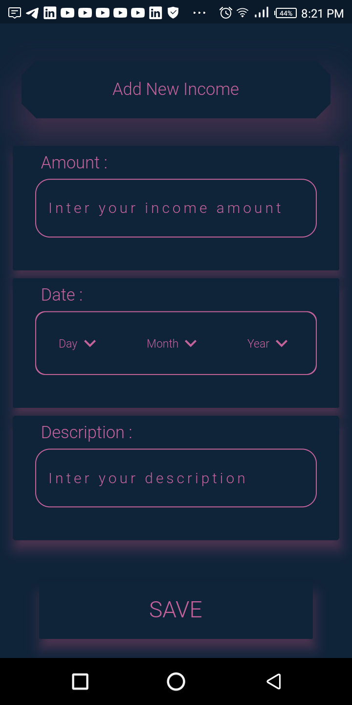 GitHub - Lamyaa88/Expesnse-Tracker: Simple Expense Tracker UI to track user's Income and expenses