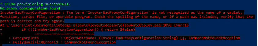 EflowAutodeploy script Error · Issue #185 · Azure/iotedge-eflow · GitHub