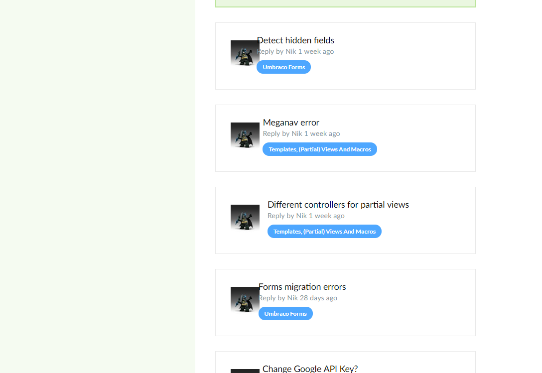 Some Of Member S Posts Are Little Bit Not Perfect · Issue 302 · Umbraco Ourumbraco · Github