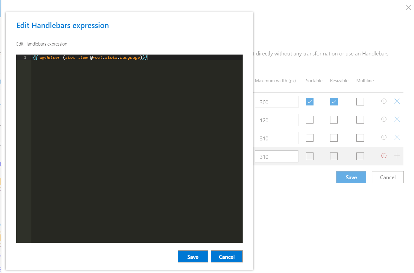 Cant Implement Registered Custom Handlebars Helpers Anywhere · Issue 594 · Microsoft Search