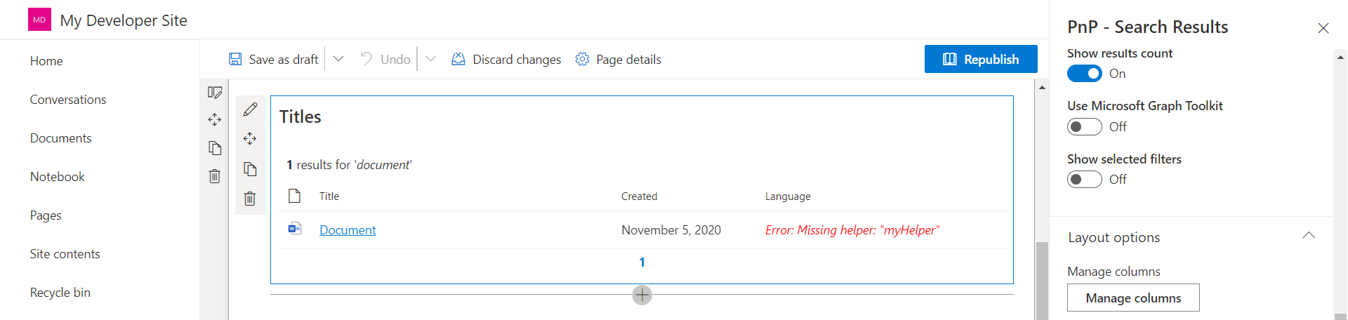 Can't implement registered custom Handlebars helpers anywhere. · Issue #594 · microsoft-search ...