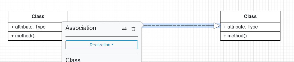 UMLClassDiagram-Realization looks like inheritance · Issue #164 · ls1intum/Apollon · GitHub