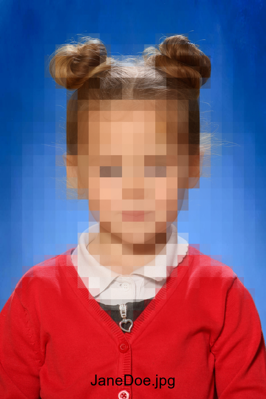 Placing Filename as text in a transparent area below image ...