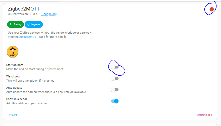 Homeassistant Report Add On Is Not Running Please Start It First But Zigbee2mqtt Is 