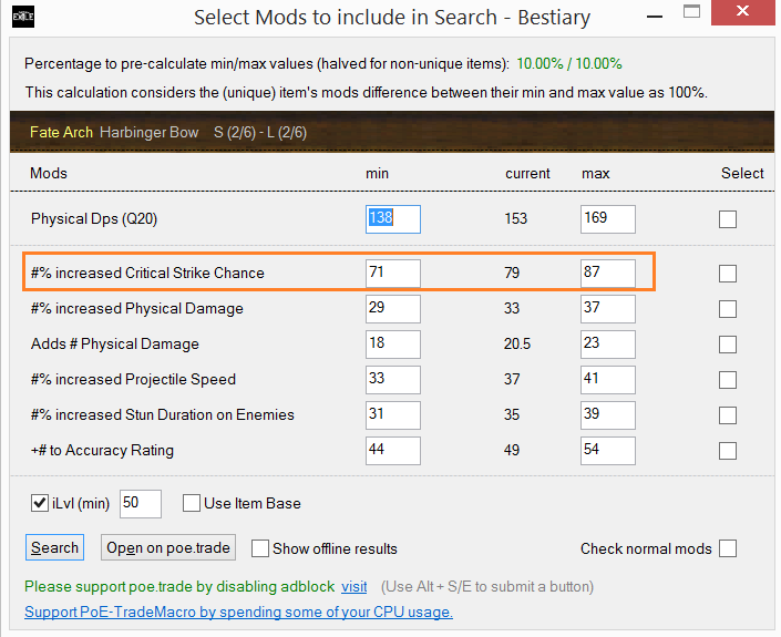 Explicit & implicit stat merged when using CTRL+ALT+D (Advanced item ...