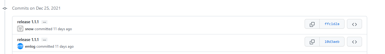 Oh mine God! The repository is corrupted! · Issue #141 · emlog/emlog · GitHub