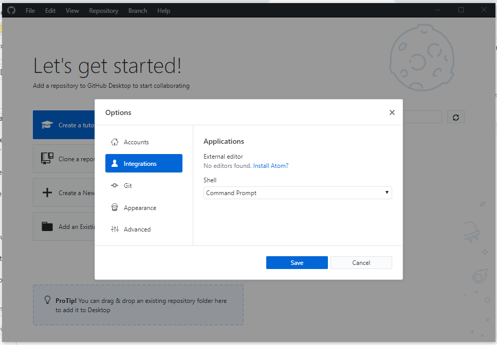 GitHub Desktop not recognising Atom · Issue #10308 · desktop/desktop ...