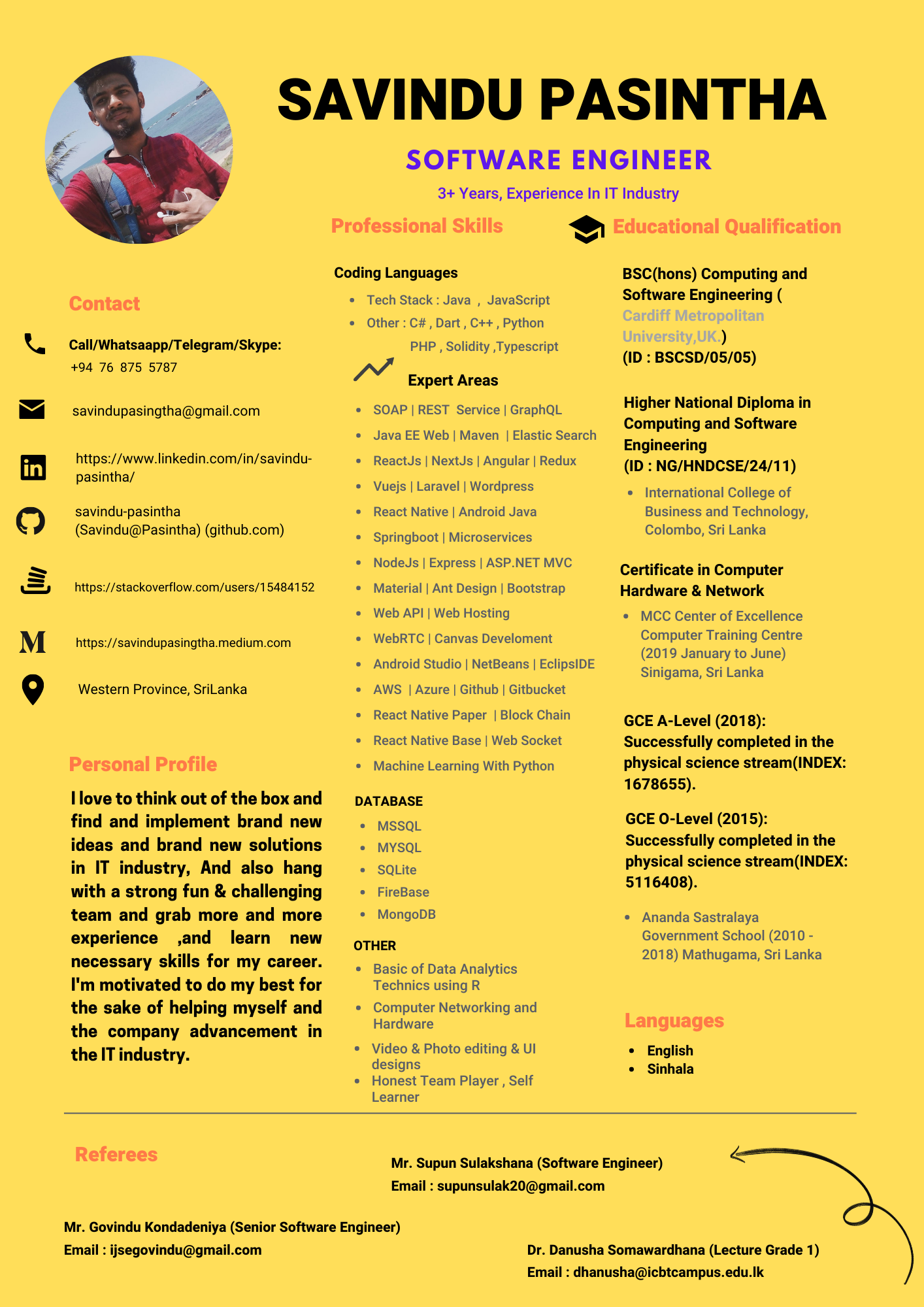 GitHub - savindu-pasintha/MY_CV