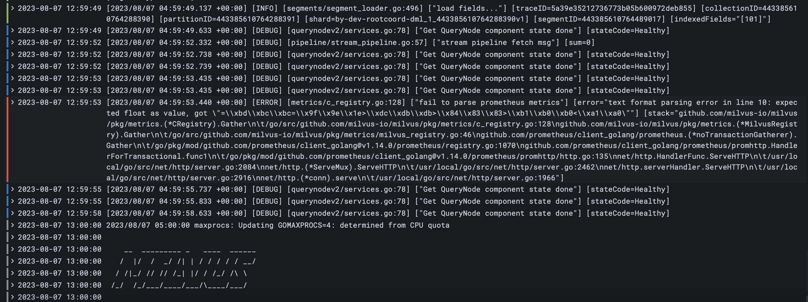 [Bug]: [benchmark]diskann indexing, after inserting 10 million data, load collection, querynode ...