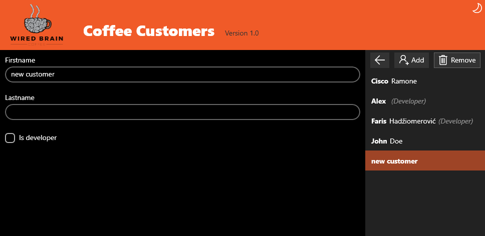 GitHub - Faris-Hadziomerovic/WiredBrain-Customers-App: Organisational app for customers for a ...