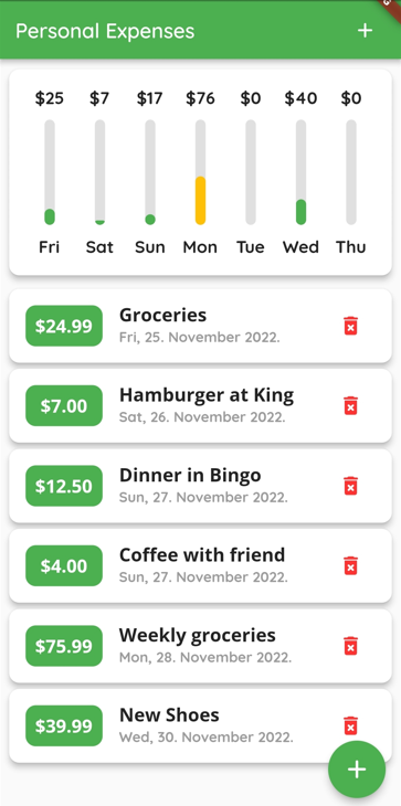 GitHub - Faris-Hadziomerovic/flutter-expenses-tracker: A small flutter ...