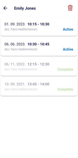 GitHub - Faris-Hadziomerovic/flutter-health-appointment-app: Mobile app to help doctors manage ...