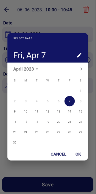 GitHub - Faris-Hadziomerovic/flutter-health-appointment-app: Mobile app to help doctors manage ...