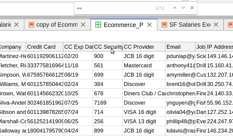 User Request Csv Viewer Double Click To Select Column Header · Issue 4299 · Jupyterlab