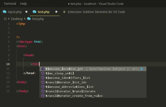 NOT SUPPORT MULTIPLE TAG · Issue #78043 · microsoft/vscode · GitHub
