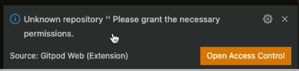 Unknown Repository Toast Notification When Using Private Git Npm Dependencies · Issue 7702
