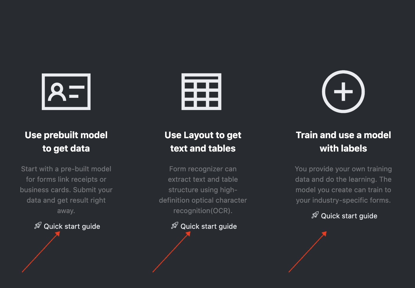 Quick Start Guide Links Do Not Work · Issue 687 · Microsoft Ocr Form Tools · Github