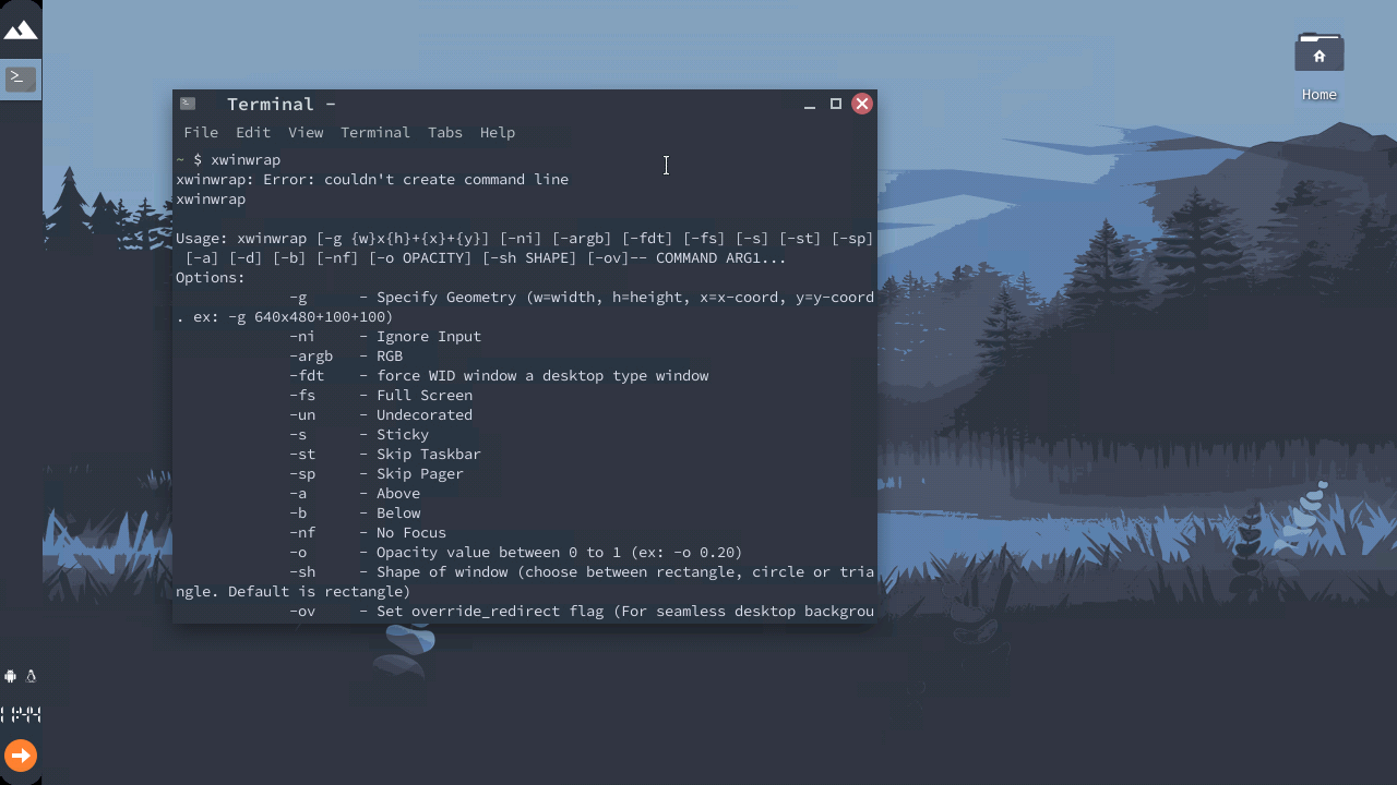 [Package]: xwinwrap · Issue #437 · termux/x11-packages · GitHub