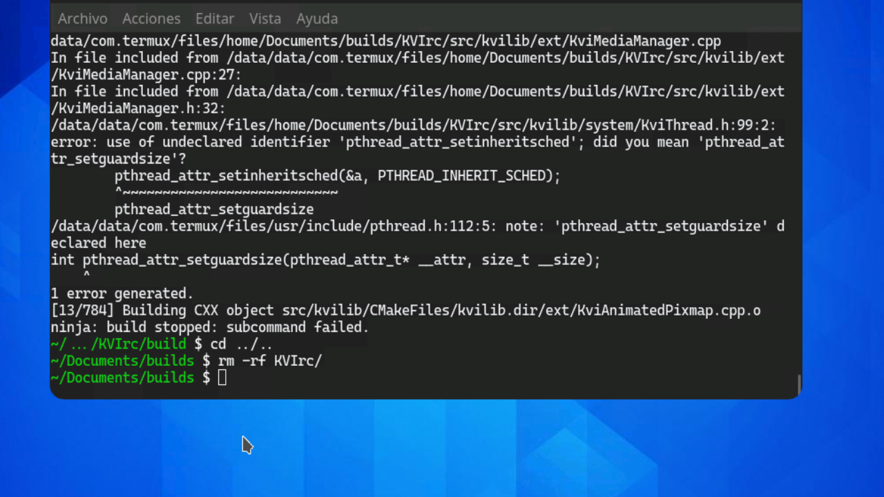 [Package]: KVirc · Issue #10082 · termux/termux-packages · GitHub
