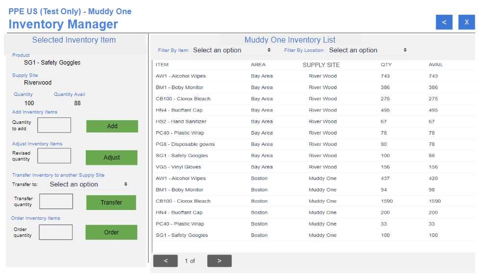 UIN - Inventory Manager · Issue #190 · tulip/ppe-logistics · GitHub