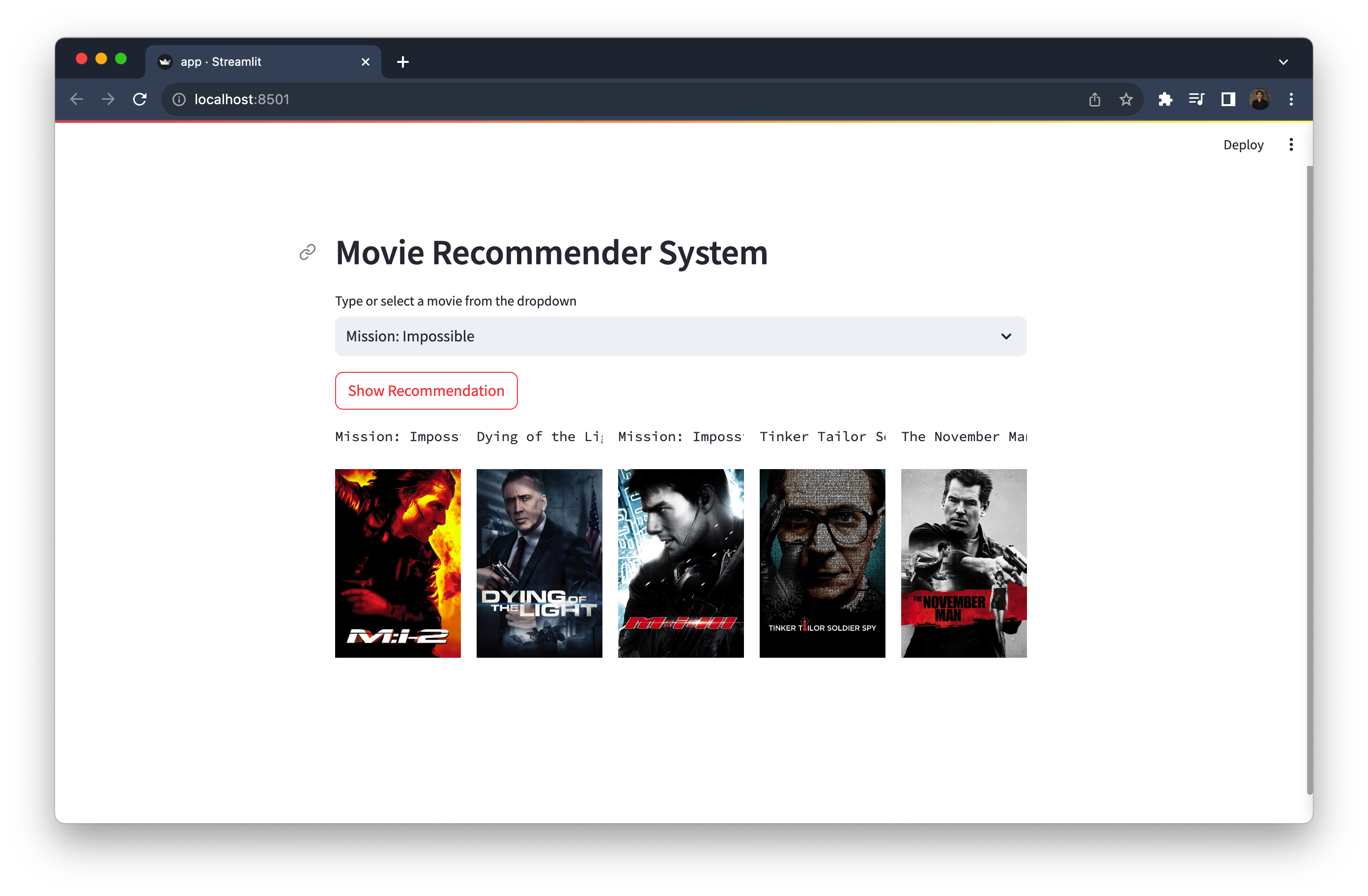 Github Naveedeveloper Movie Recommender System