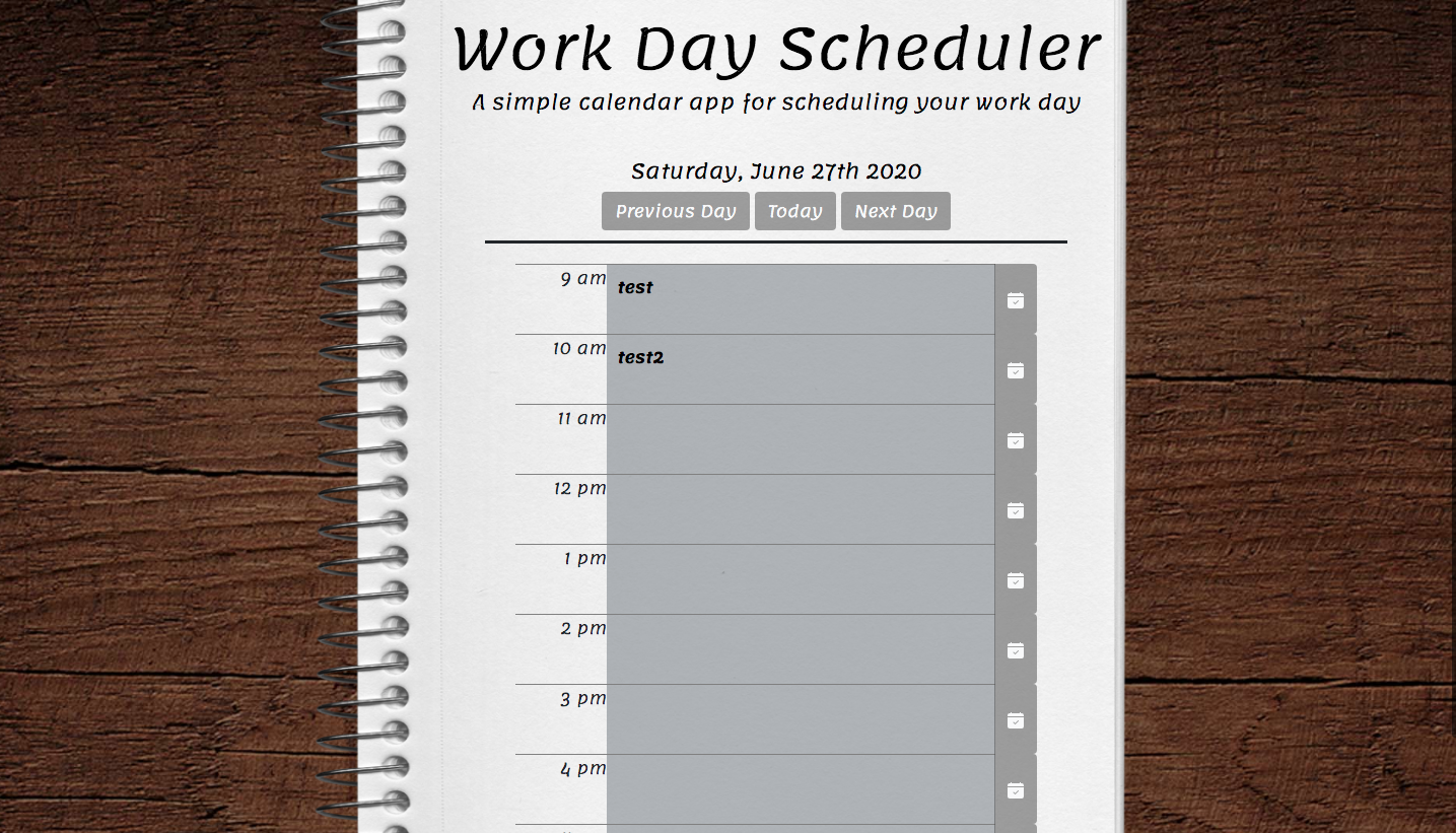 GitHub - TrentSchneider/DailyPlanner