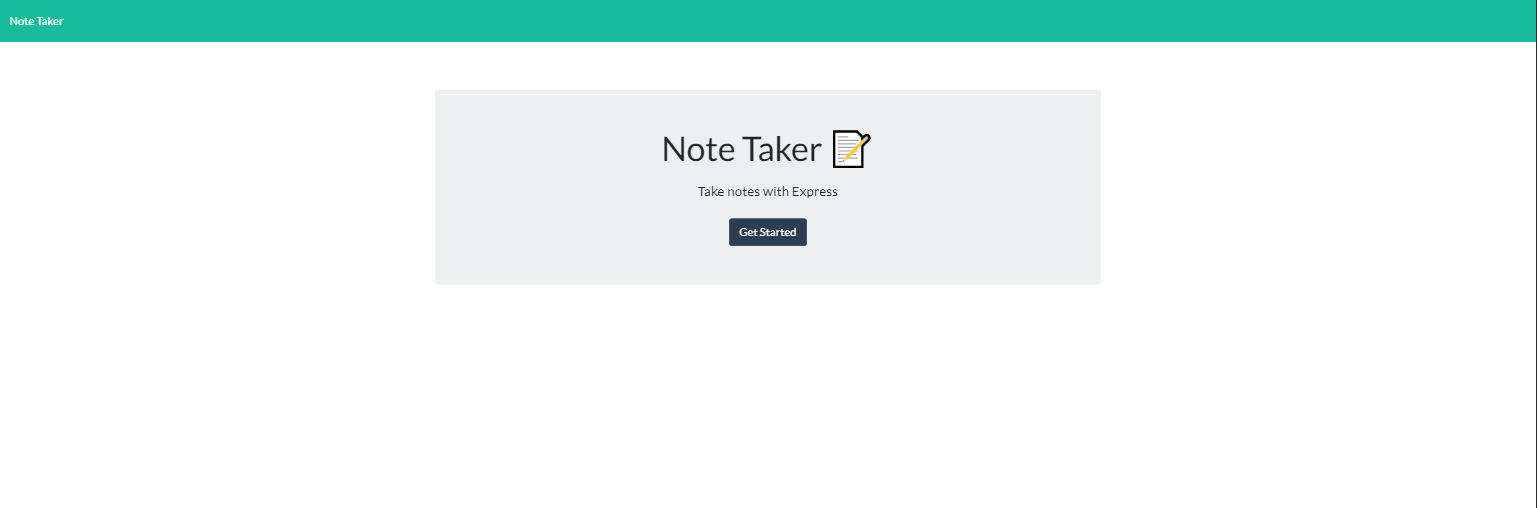 GitHub - TrentSchneider/NoteTaker