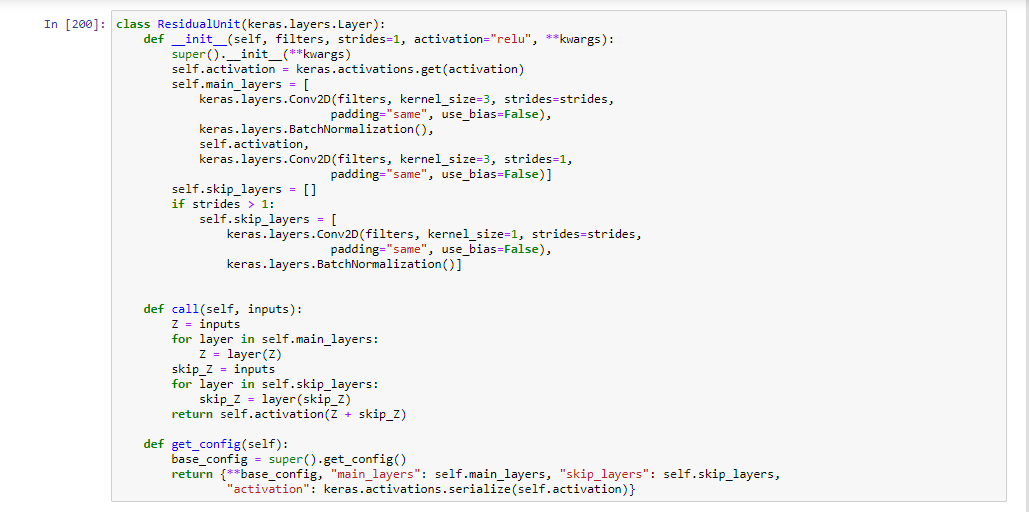 How do you save ResNet-34 that is implemented from pages 478-479 ...