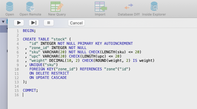 SQL Formatting · Issue #96 · SQLiteFlow/SQLiteFlow-Issues · GitHub