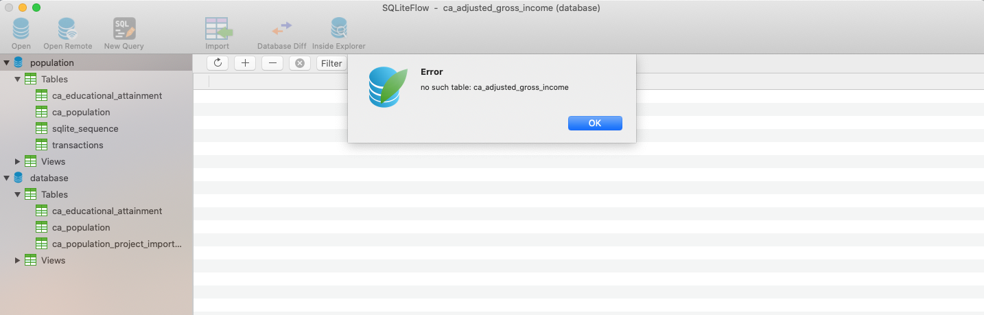 Dropping Table: Error dialog box > "no such table: ca_adjusted_gross_income" · Issue #139 ...