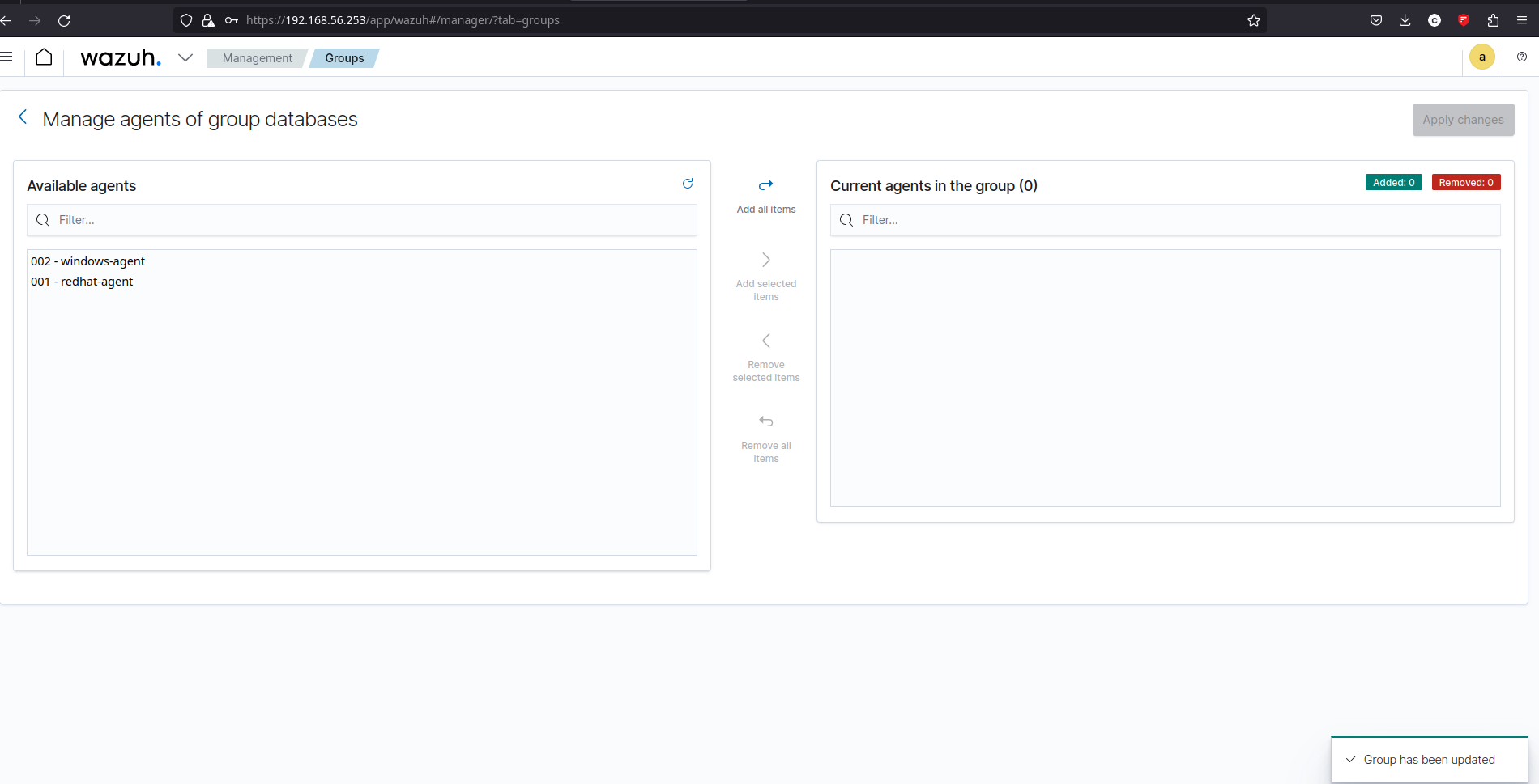 Release 460 Alpha 1 E2e Ux Tests Centralized Configuration Agent Groups · Issue 18840 