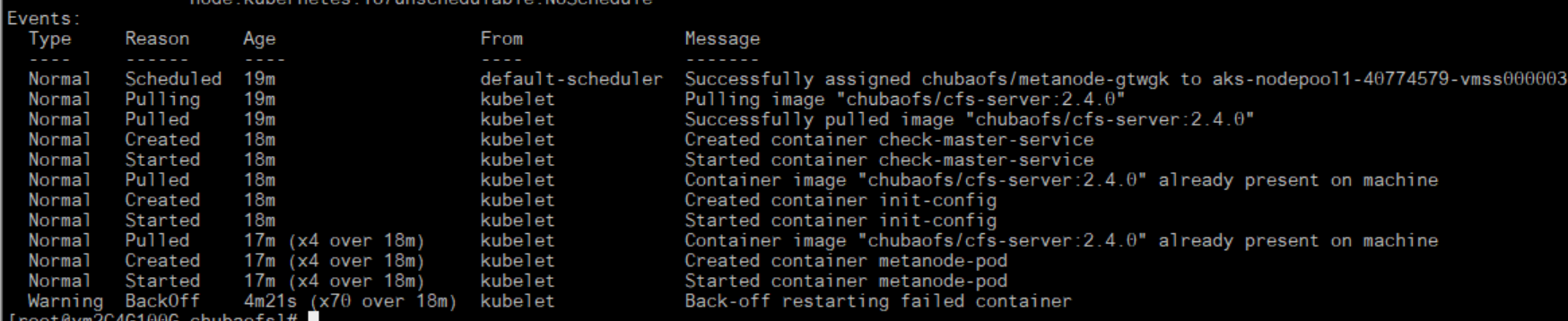 使用helm安装后metanode无法启动 · Issue #11 · cubefs/cubefs-helm · GitHub