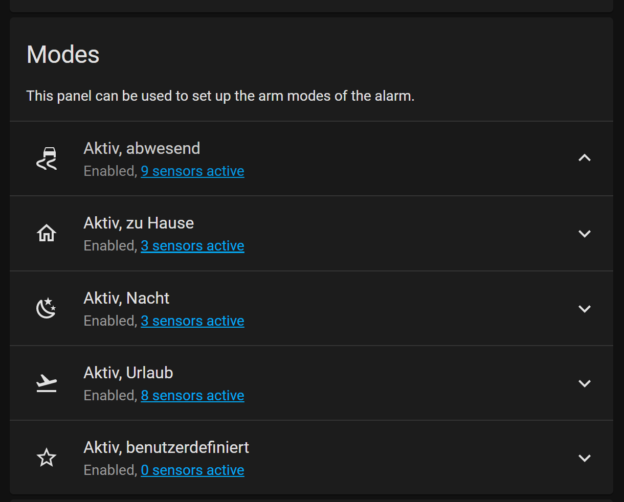 I can't set the delay anywhere · Issue #418 · nielsfaber/alarmo · GitHub