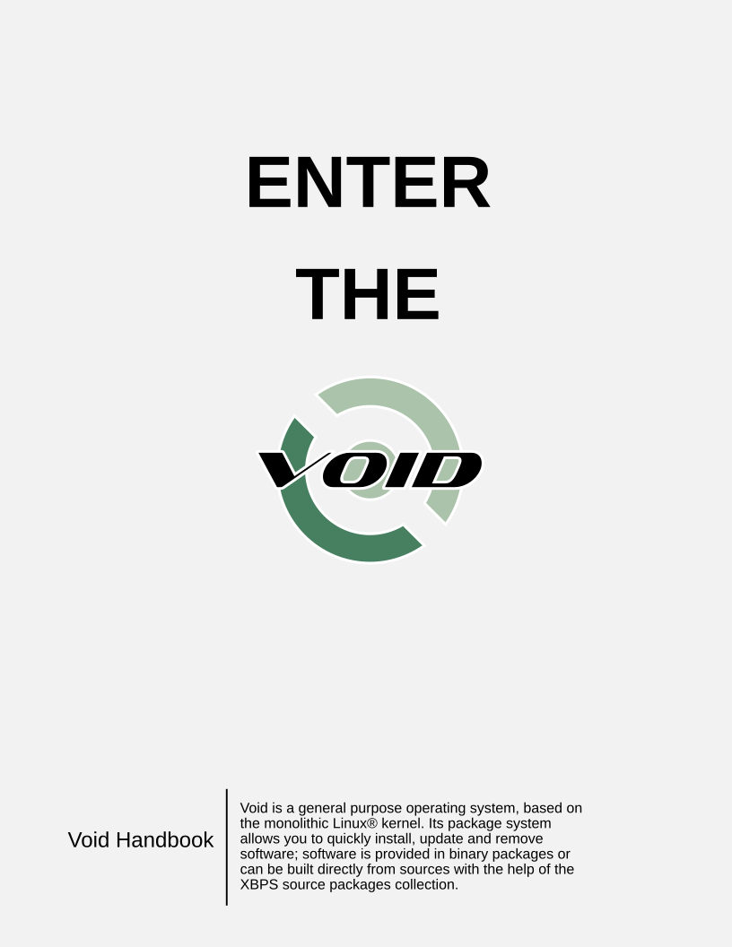 Void Handbook Cover · Issue #479 · void-linux/void-docs · GitHub