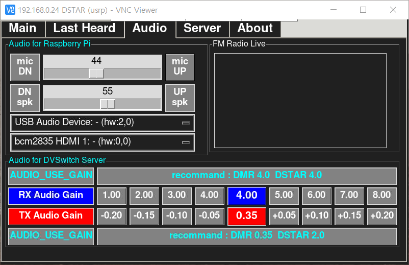 GitHub - ds5qdr/USRP-for-Raspberrypi: USRP Client Modified by DS5QDR